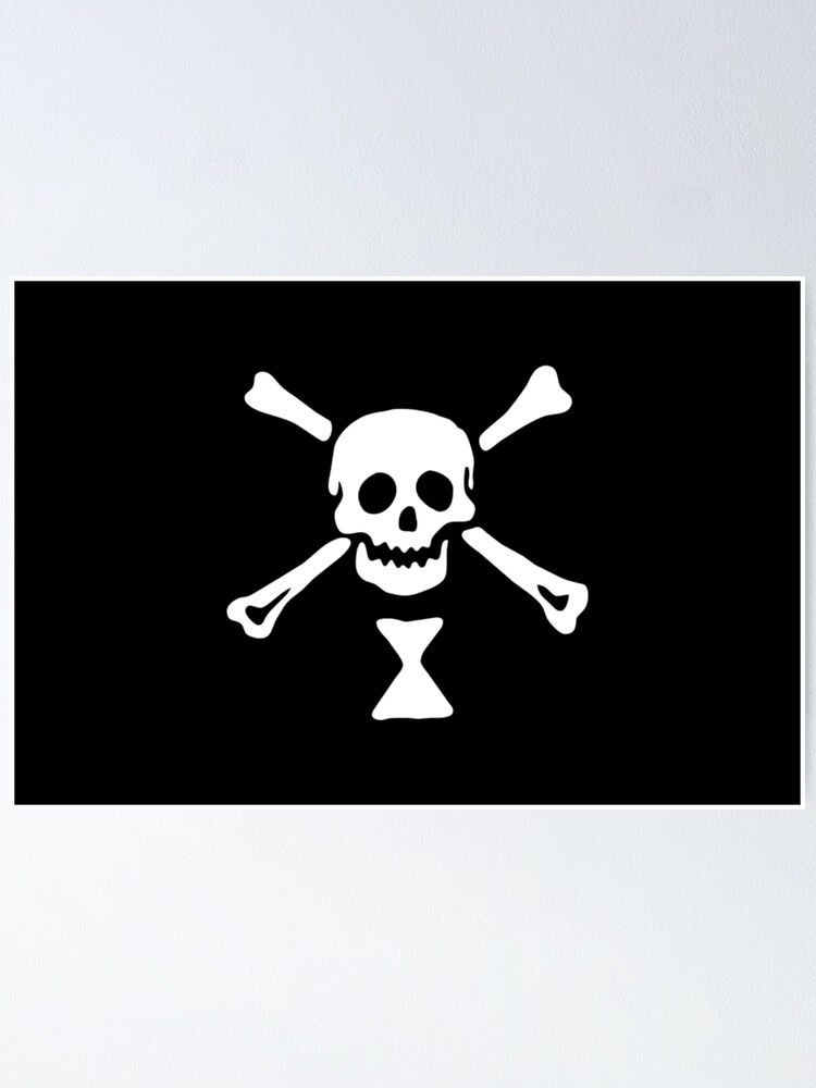 "Emmanuel Wynne Pirate Flag" Poster by Freihalt | Redbubble