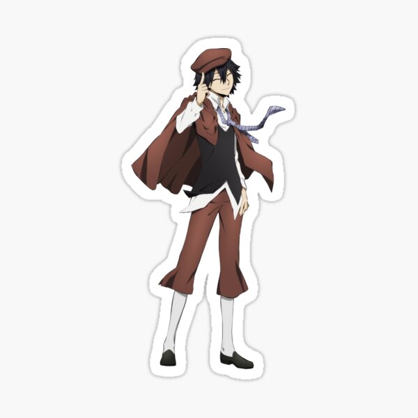 "Ranpo (Bungoustraydogs)" Sticker for Sale by madisonLough | Redbubble