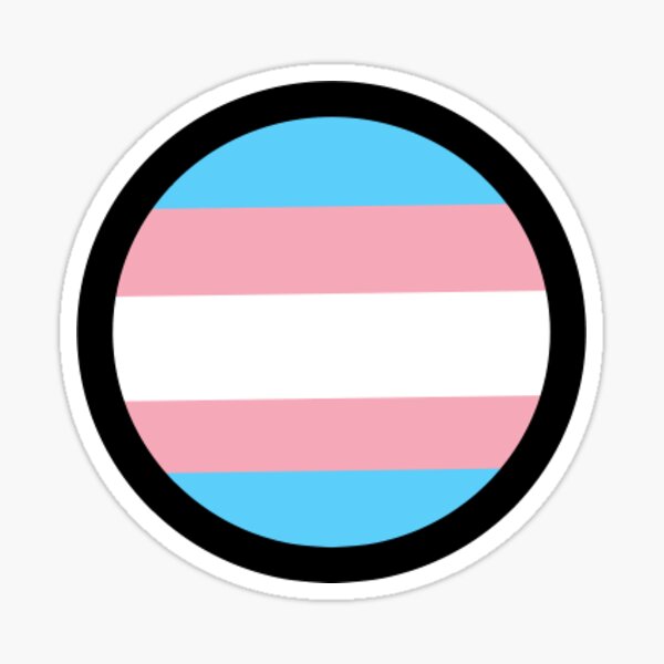"trans" Sticker by pulsingmaggots | Redbubble