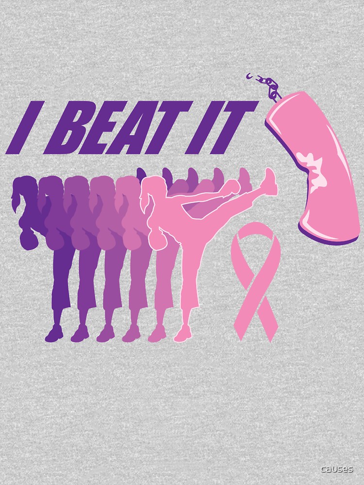 "I beat breast cancer. " T-shirt by causes | Redbubble