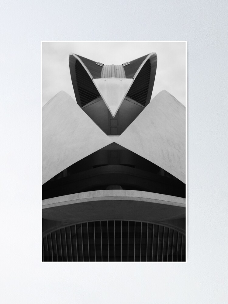 Póster «SANTIAGO CALATRAVA | arquitecto | Ciudad de las Artes y las ...