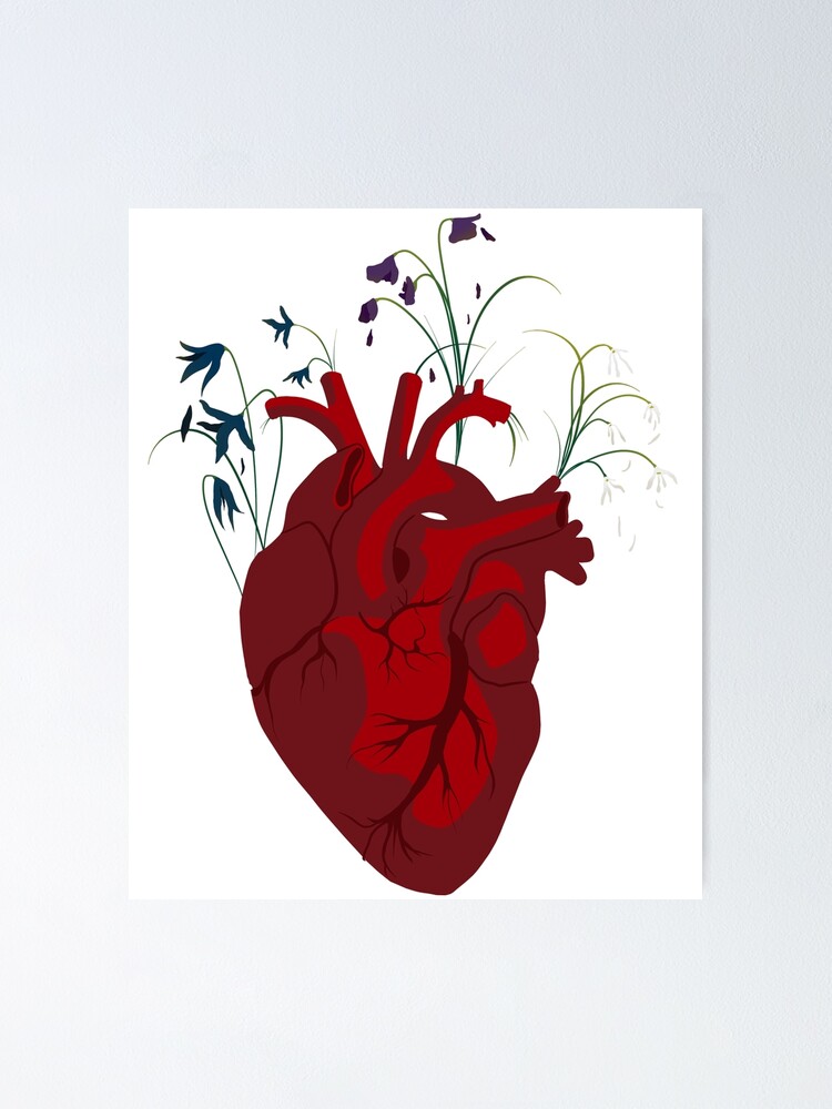 "Wilting Heart" Poster by H-Artwork | Redbubble