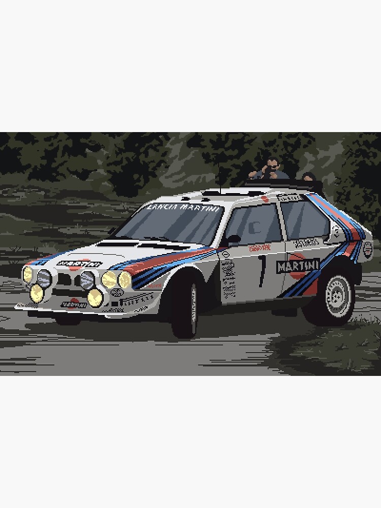 "Lancia Delta S4 Rally Spec" Canvas Print for Sale by mondomando ...