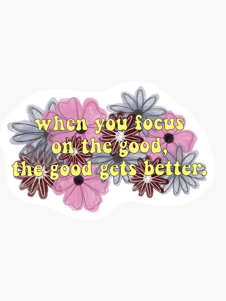 "Flower quote" Sticker for Sale by mayahowland | Redbubble