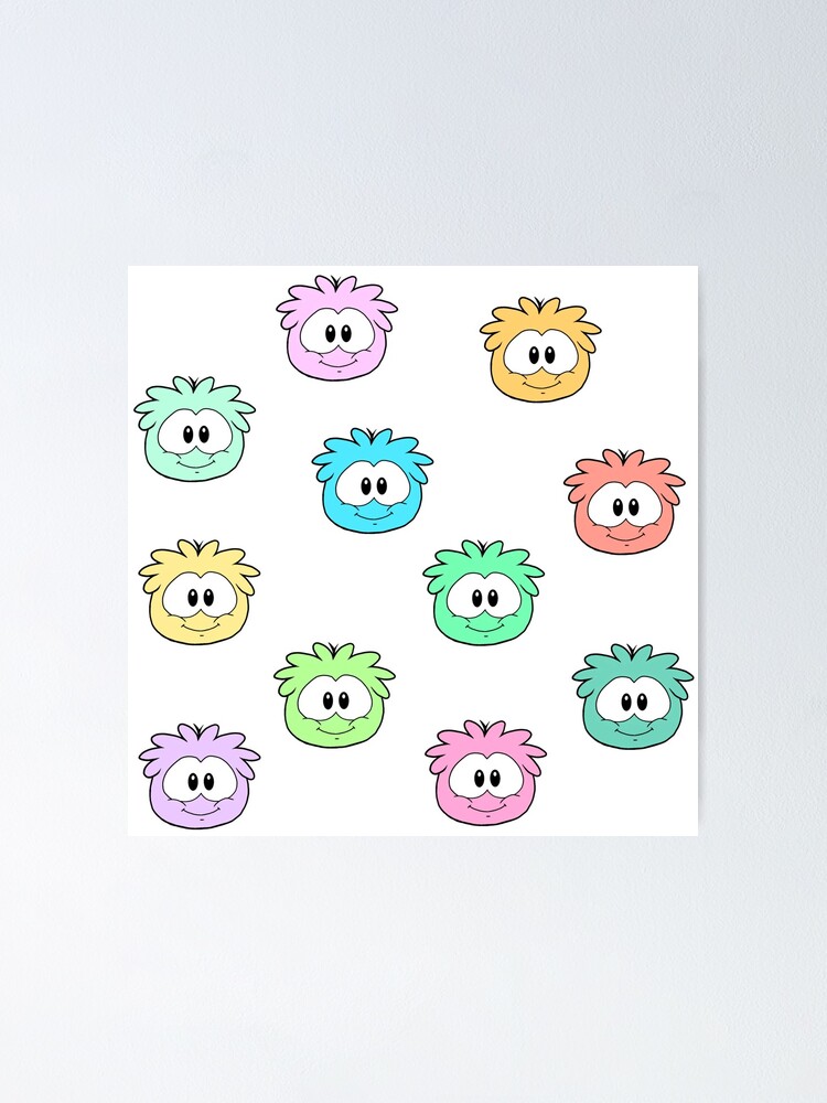"Puffle Pack" Poster by meghan- | Redbubble