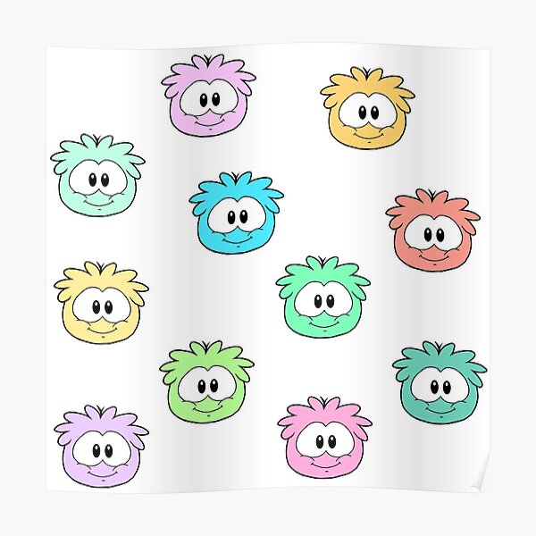 "Puffle Pack" Poster by meghan- | Redbubble