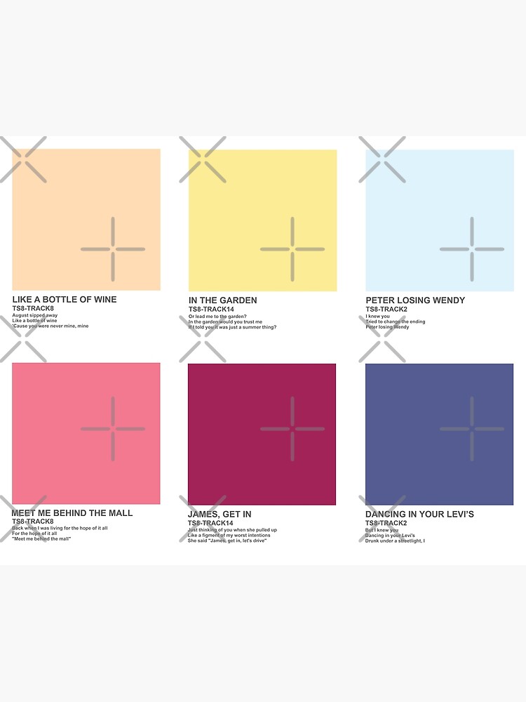 "Lyric Color Swatches #1" Photographic Print for Sale by ...