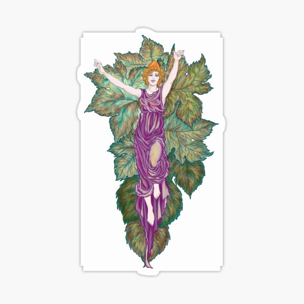 "Demeter mother-goddess" Sticker for Sale by redqueenself | Redbubble