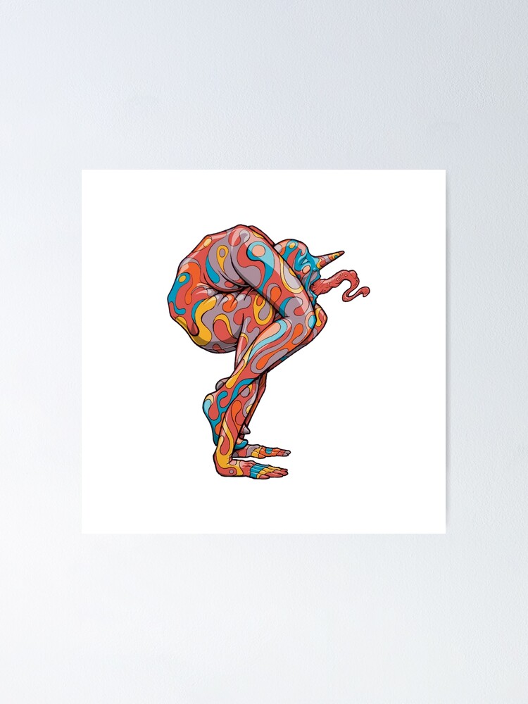 "Contortionist" Poster by Robgoblin80 | Redbubble