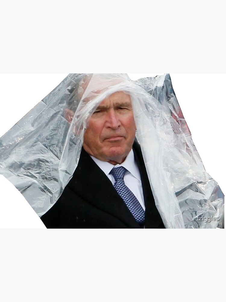 "George W Bush - Poncho Meme - Mad" Mask for Sale by tziggles | Redbubble