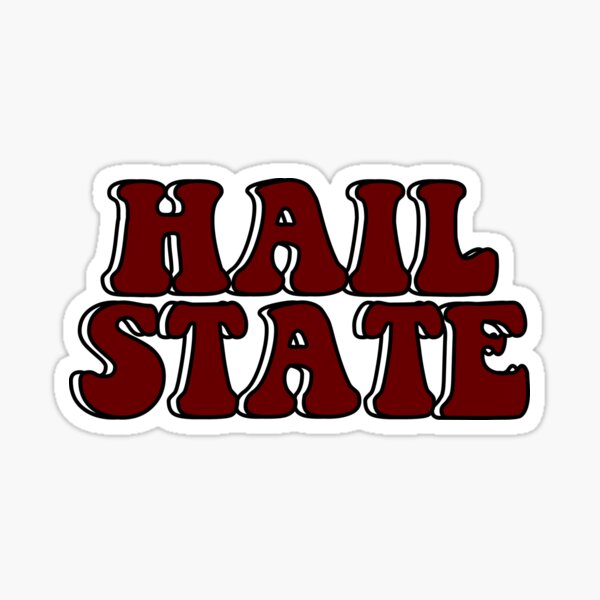 Hail State Stickers | Redbubble