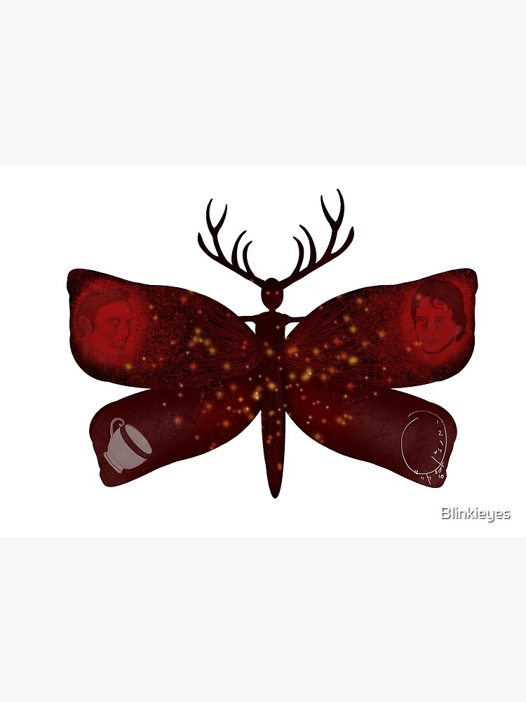 "Hannibal wendigo moth " Poster by Blinkieyes | Redbubble
