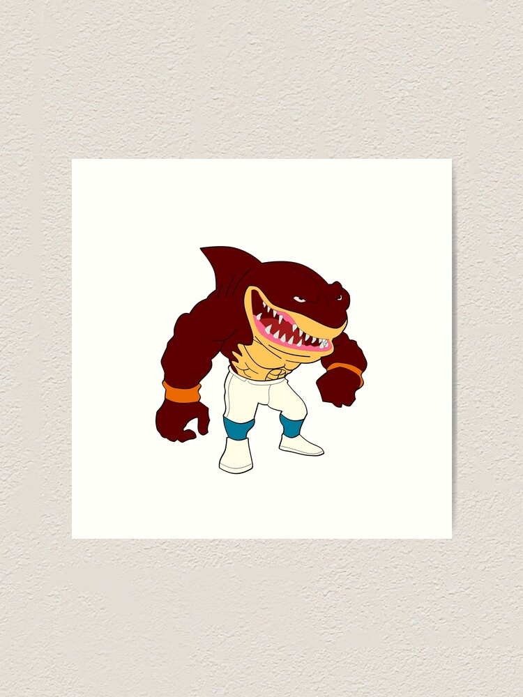 "Shark Animated Series "Street Sharks"" Art Print by Viajamoslowcost ...