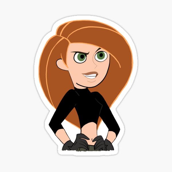 "Kim Possible" Sticker for Sale by mayabateman | Redbubble