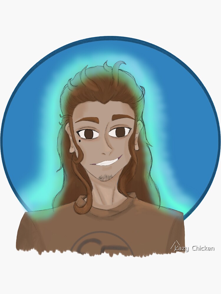 "Larry face" Sticker for Sale by SoldMySoulToo | Redbubble