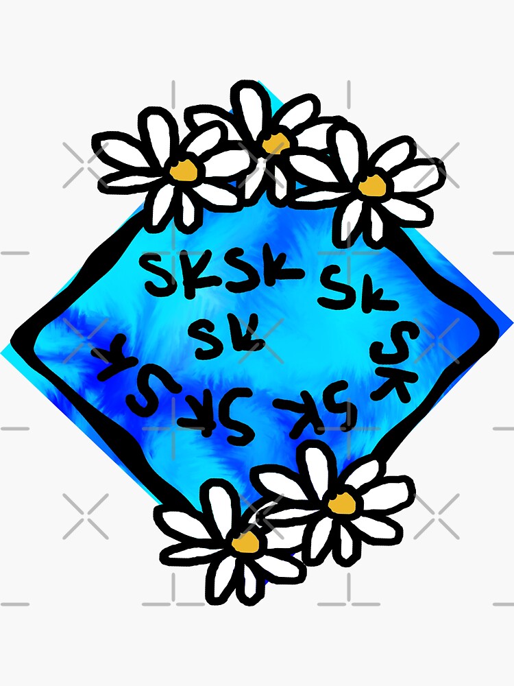 "VSCO Girl sksksk" Sticker by kestrada2906 | Redbubble