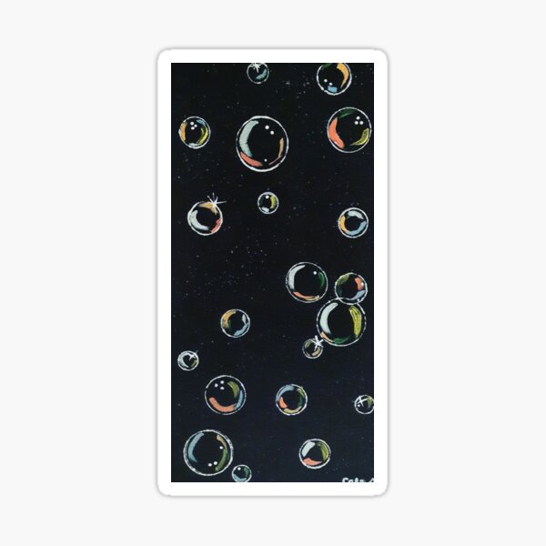 "Bubbly!" Sticker for Sale by celestialp | Redbubble
