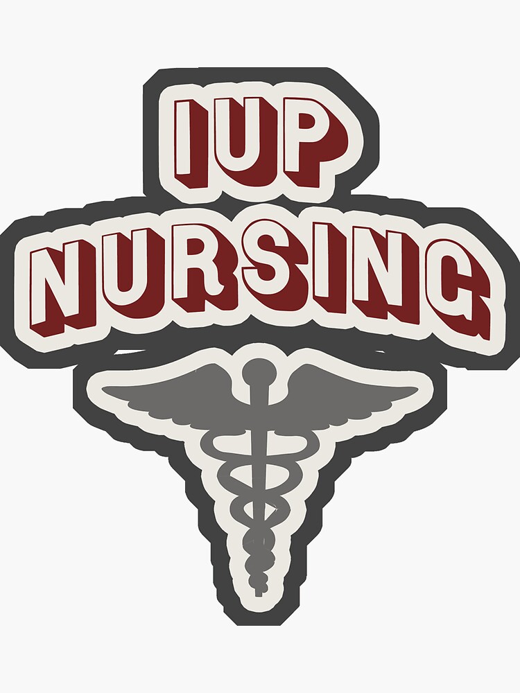 "IUP Nursing" Sticker for Sale by StickerScapes | Redbubble