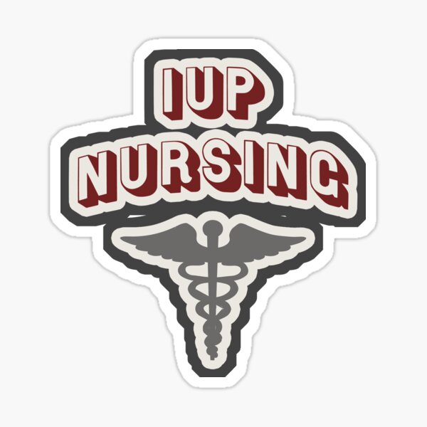 "IUP Nursing" Sticker for Sale by StickerScapes | Redbubble