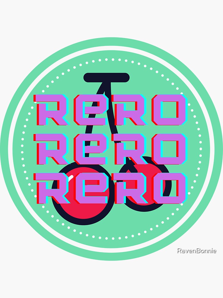 "Rero Rero Rero" Sticker by RavenBonnie | Redbubble
