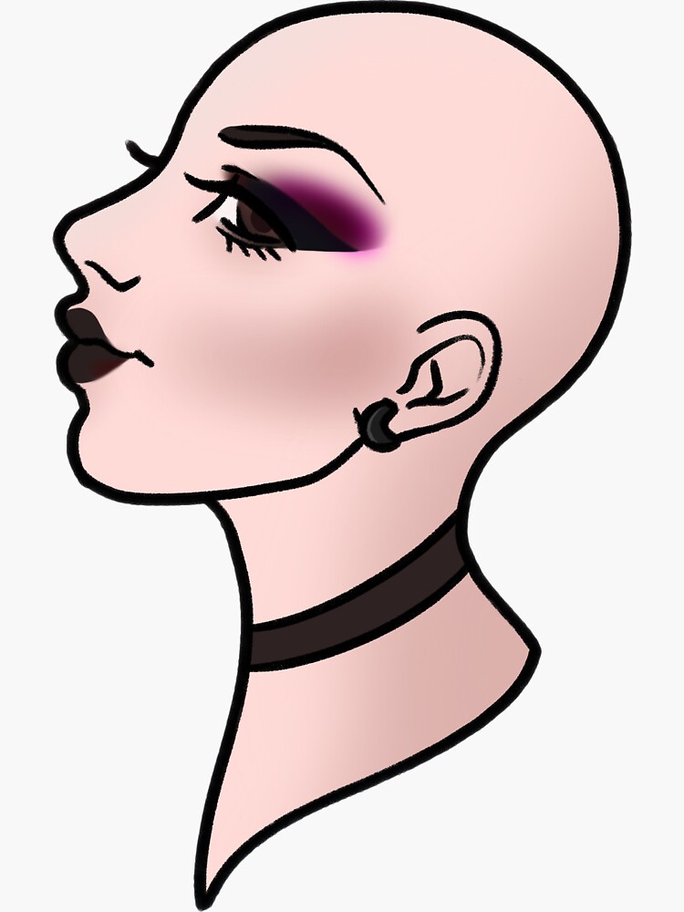 "Ruby Profile" Sticker for Sale by RubyBear | Redbubble