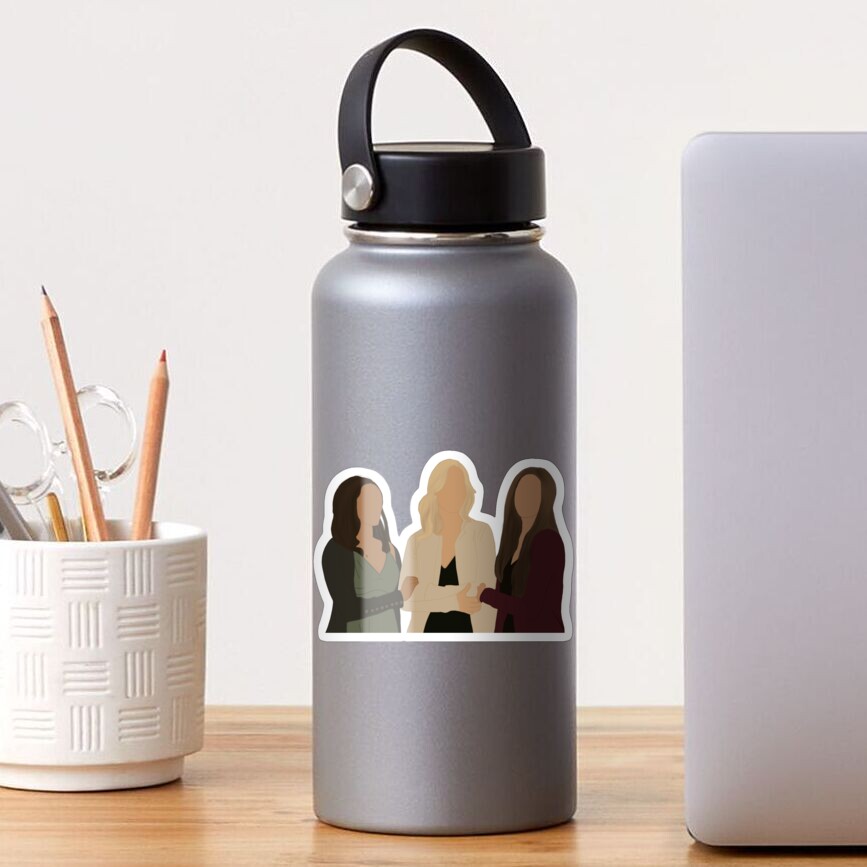 "caroline elena bonnie tvd" Sticker for Sale by KT designs | Redbubble