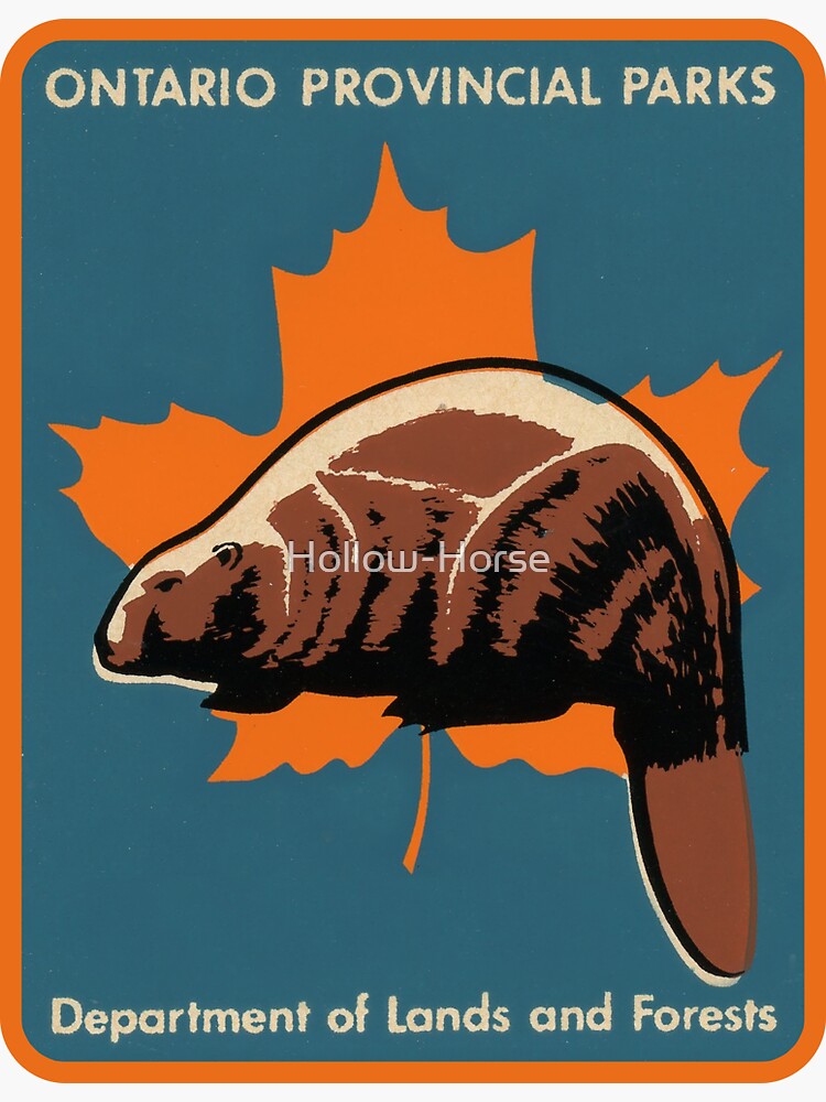 "Ontario Provincial Parks" Sticker for Sale by Hollow-Horse | Redbubble