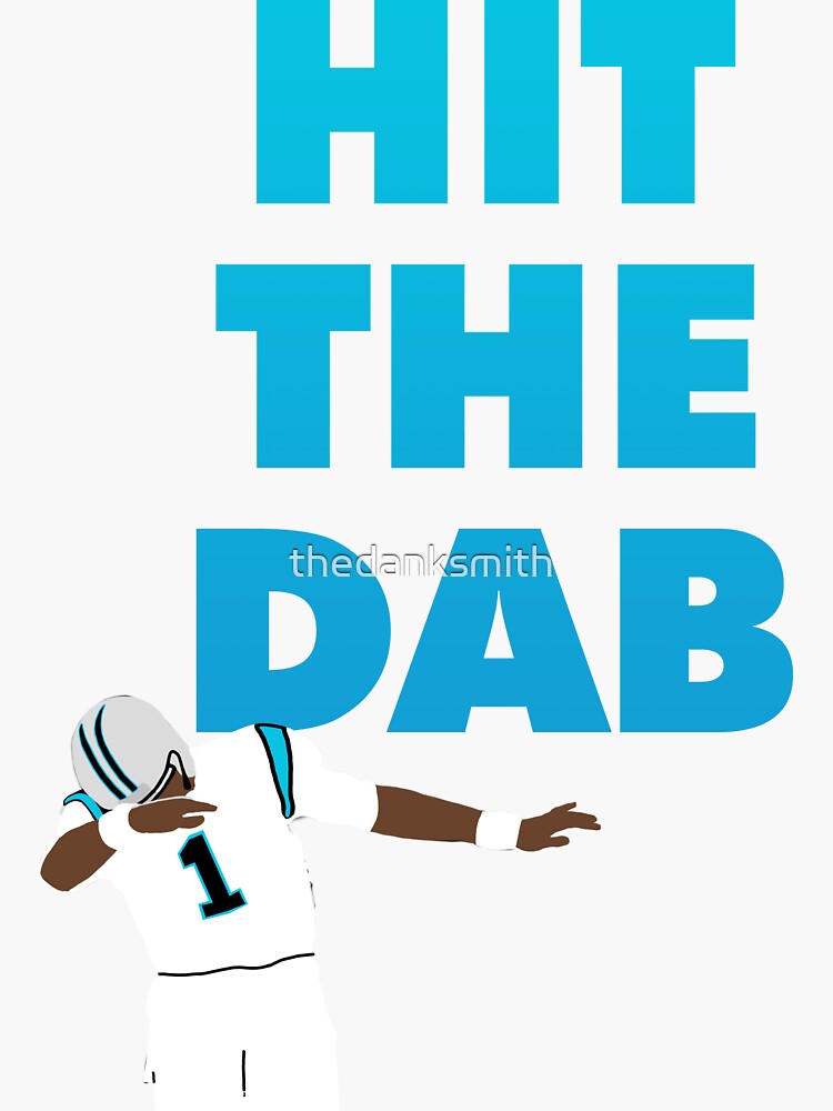 "HIT THE DAB" Sticker for Sale by thedanksmith | Redbubble