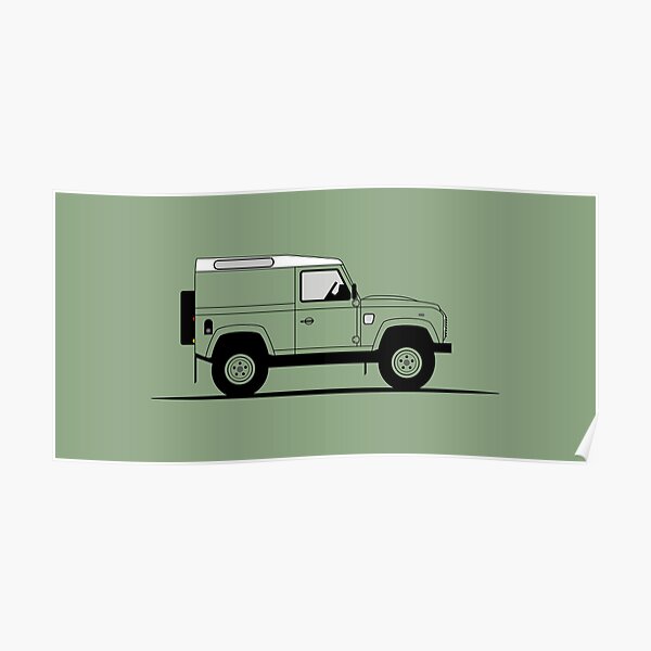"A Graphical Interpretation of the Defender 90 Hard Top Heritage ...