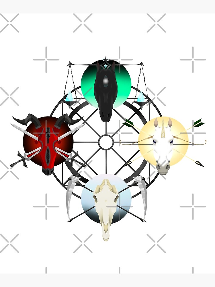 Four Horsemen Of The Apocalypse Symbol - Design Talk