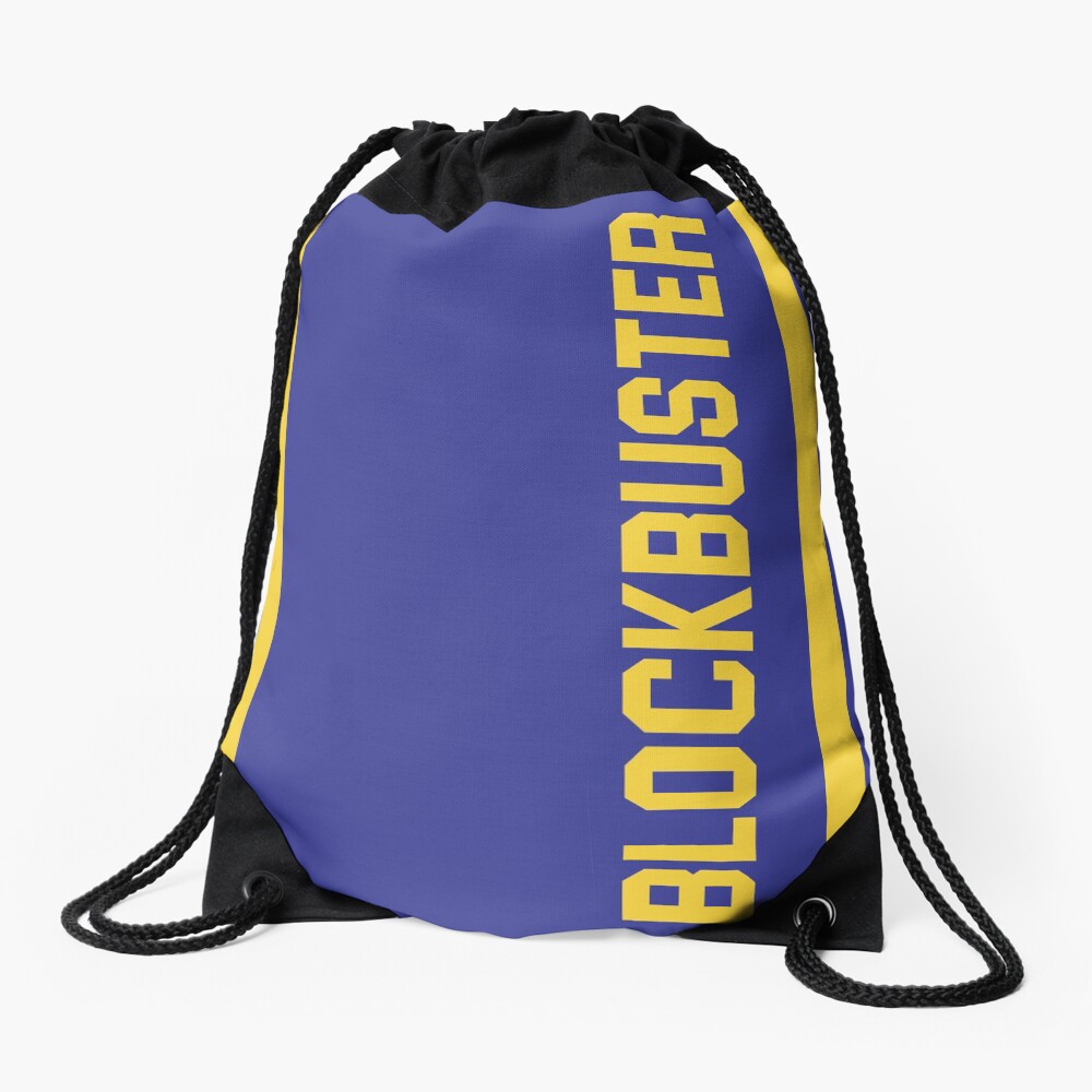 "Blockbuster Video 90s VHS Rental Store Merchandise Blue Yellow ...