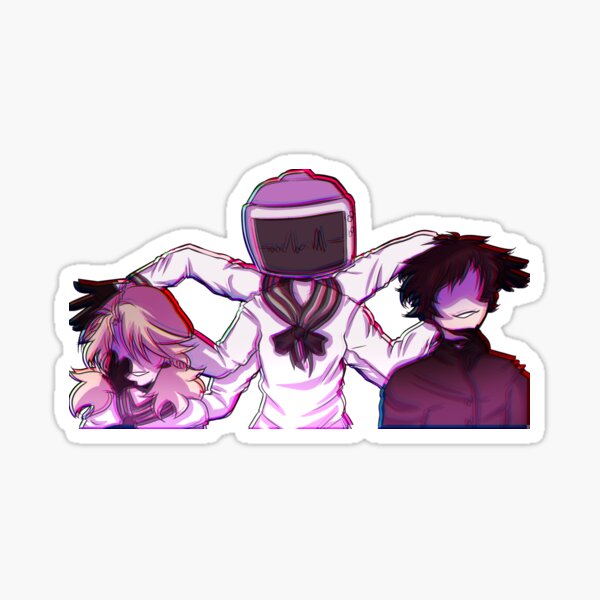 "ECHO-Vocaloid Cover Art" Sticker by peachumari | Redbubble