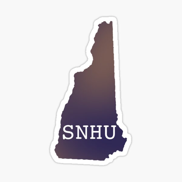 "SNHU" Sticker by Sammy1199 | Redbubble