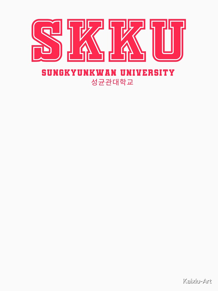 "Sungkyunkwan University (SKKU)" T-shirt for Sale by Kaixiu-Art ...