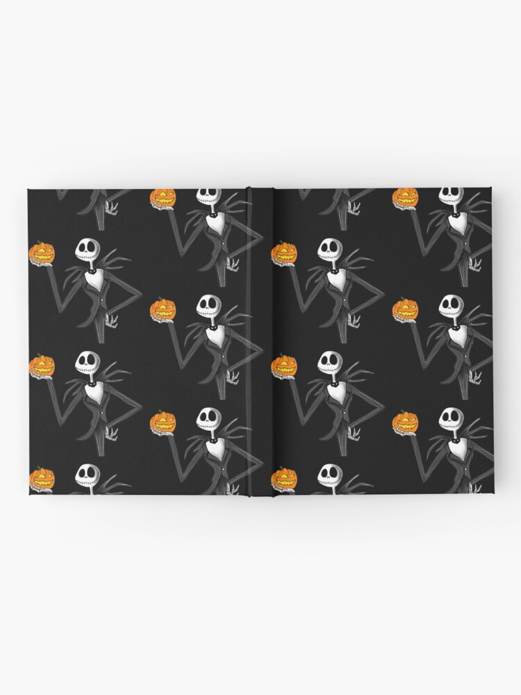 "Jack Skellington and his pumpkin" Hardcover Journal by sophdoesnails ...