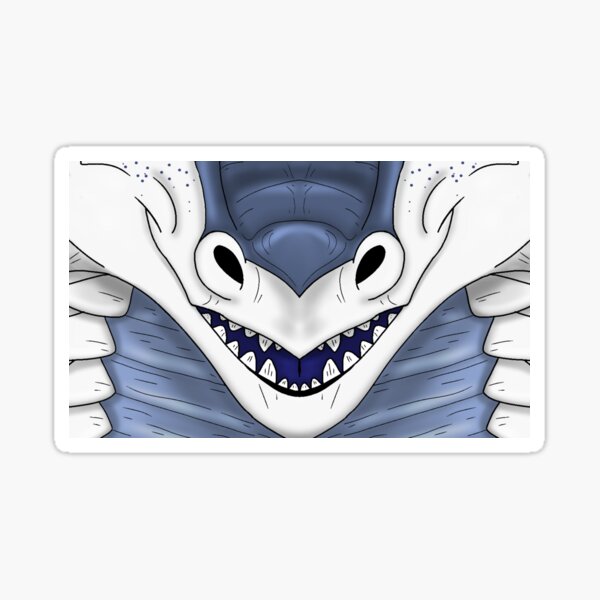 "IceWing Mask - Freckled" Sticker for Sale by Vegasyote | Redbubble
