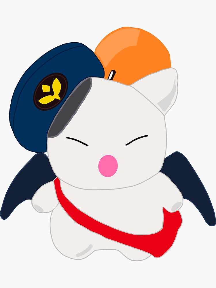 "Delivery Moogle FFXIV" Sticker for Sale by LauraT6 | Redbubble