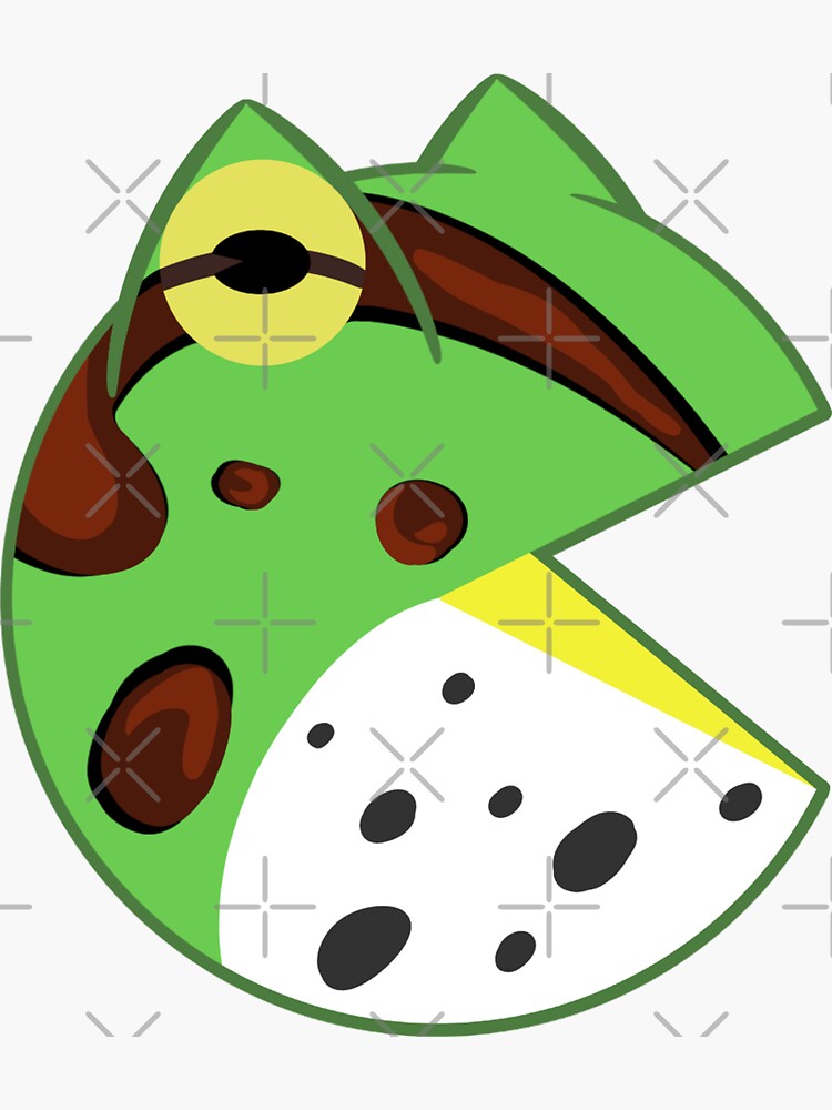 Horned Pacman Frog Sticker For Sale By Snuggypink Redbubble