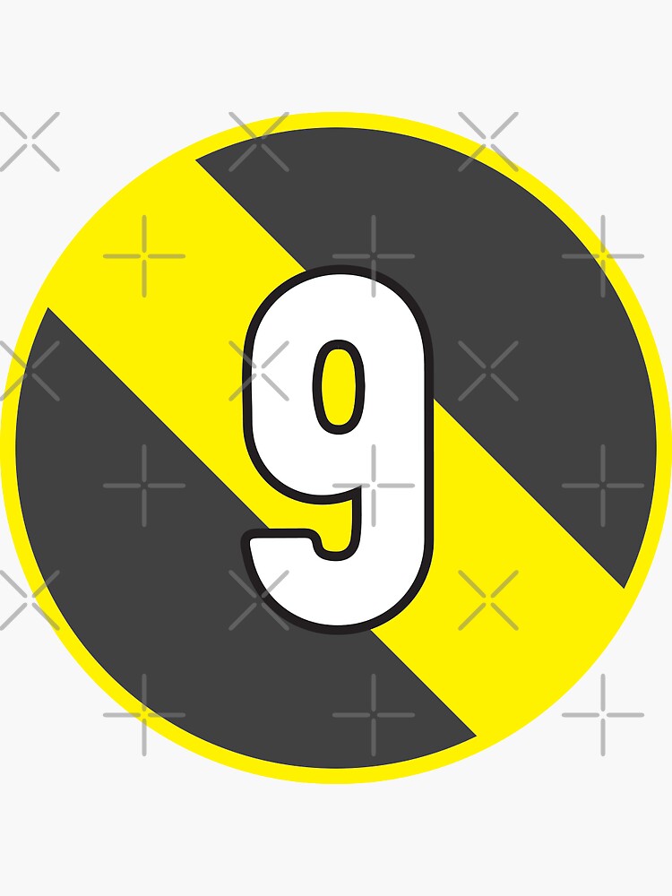 "Number 9 Richmond Tigers" Sticker for Sale by AndoDesign | Redbubble