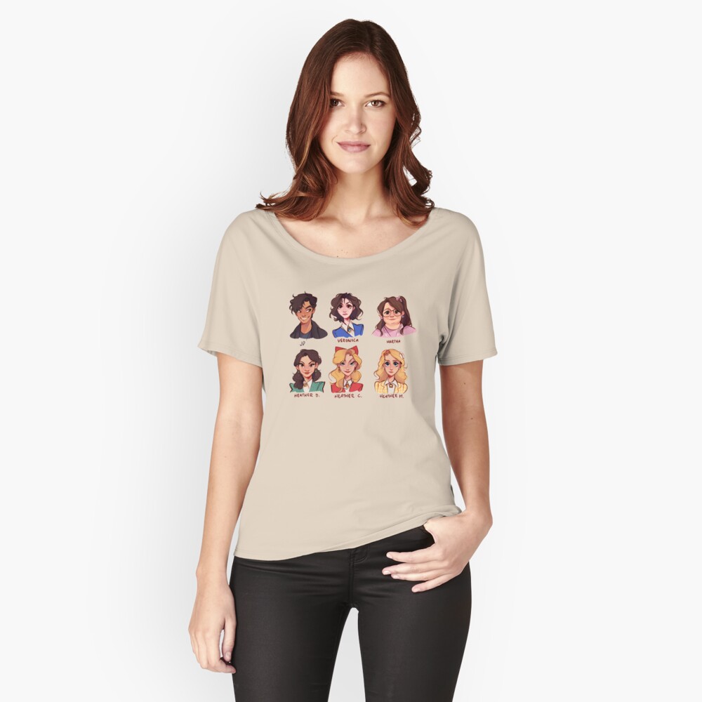 "heathers characters" Sticker for Sale by fiireblanket | Redbubble