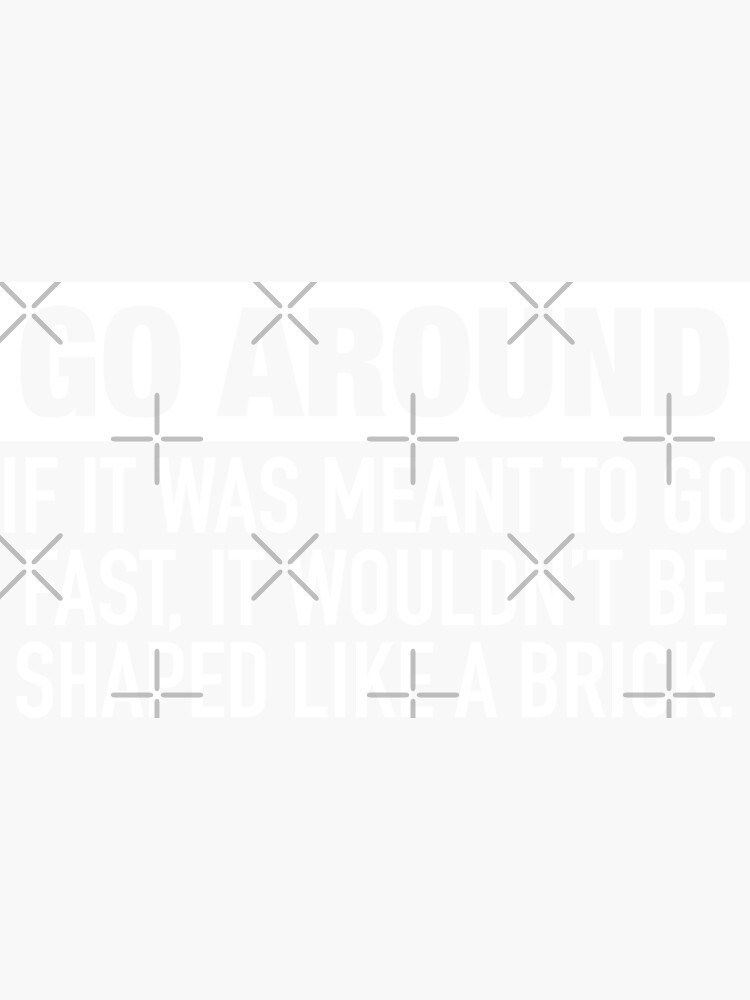 "Go Around" Sticker for Sale by BeerBro-Designs | Redbubble