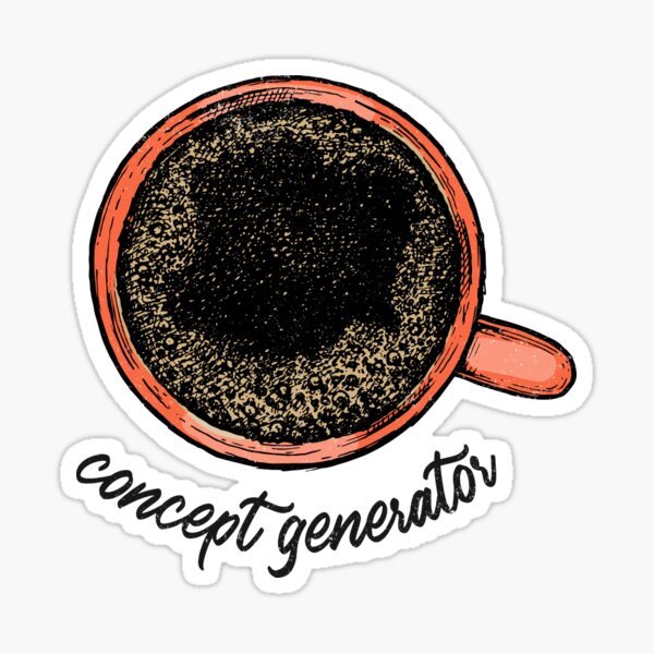 "Concept Generator" Sticker by archistyle | Redbubble