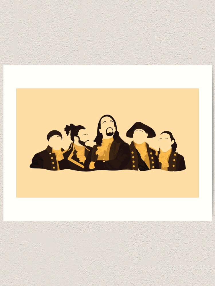 "Hamilton Broadway Silhouettes" Art Print for Sale by JakeMarley4 ...