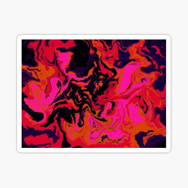 "Flow" Sticker by MaeveCurranArt | Redbubble