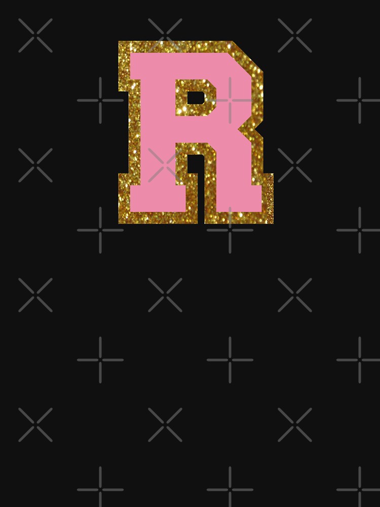 "gold and pink varsity letter R" Lightweight Sweatshirt by ...