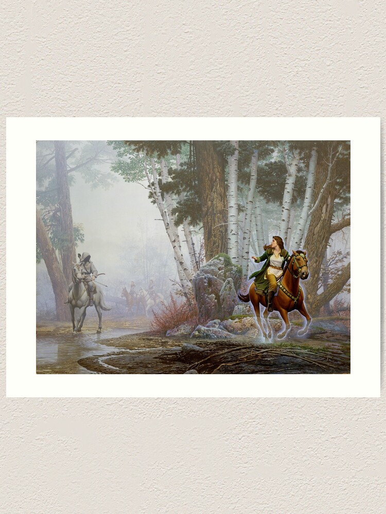 "Green Rider" Art Print for Sale by KeithParkinson | Redbubble