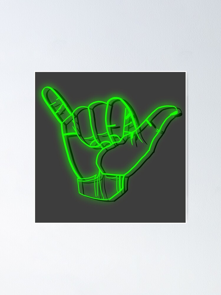 "Vsco Neon Sign - Green" Poster for Sale by DigitalartbyD | Redbubble