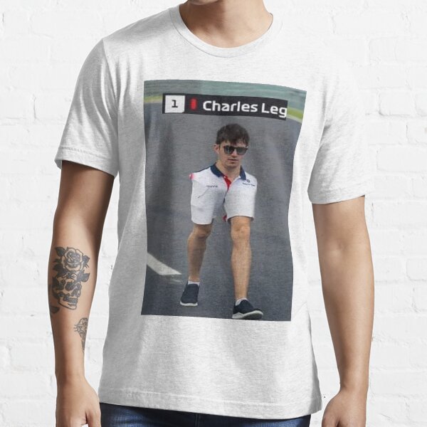 "Charles Leg Leclerc Ferrari Sauber" T-shirt for Sale by RoaRDesign ...