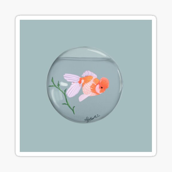 "Fish bowl" Sticker by sheynonrin | Redbubble
