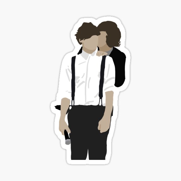 "Larry Stylinson Whisper" Sticker for Sale by ksaldal | Redbubble